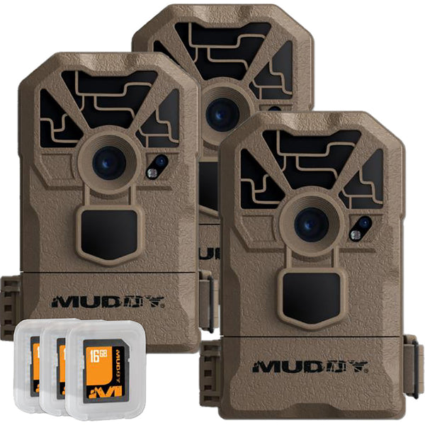 Muddy Pro Cam Game Camera 14MP 3 pk - Hunting Giant