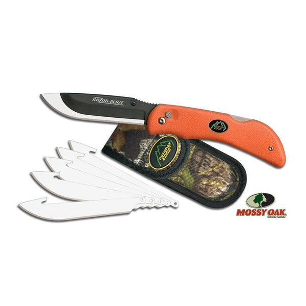 Outdoor Edge Razor-Blaze Knife Orange 6 Blades - Hunting Giant
